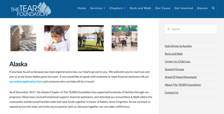 Hearts and Hands of Care | The Tears Foundation