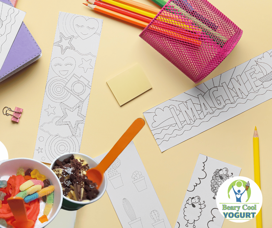 Hearts and Hands of Care | Book Mark Making & Froyo with Friends