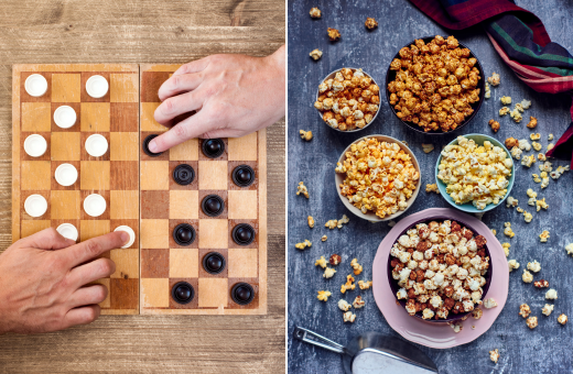 Hearts and Hands of Care | Checkers Tournament & DIY Popcorn Bar